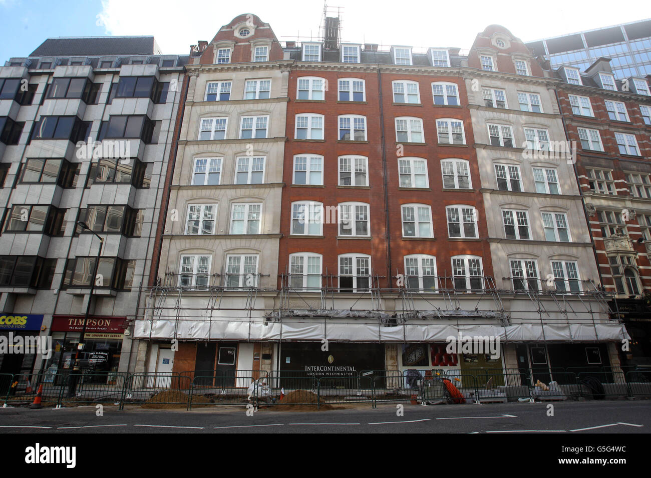 Intercontinental london westminster hotel hi-res stock photography and ...