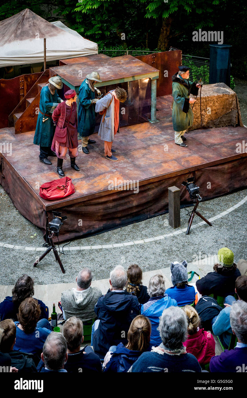 The audience at the start of Miracle Theatre's Performance of Life's a ...