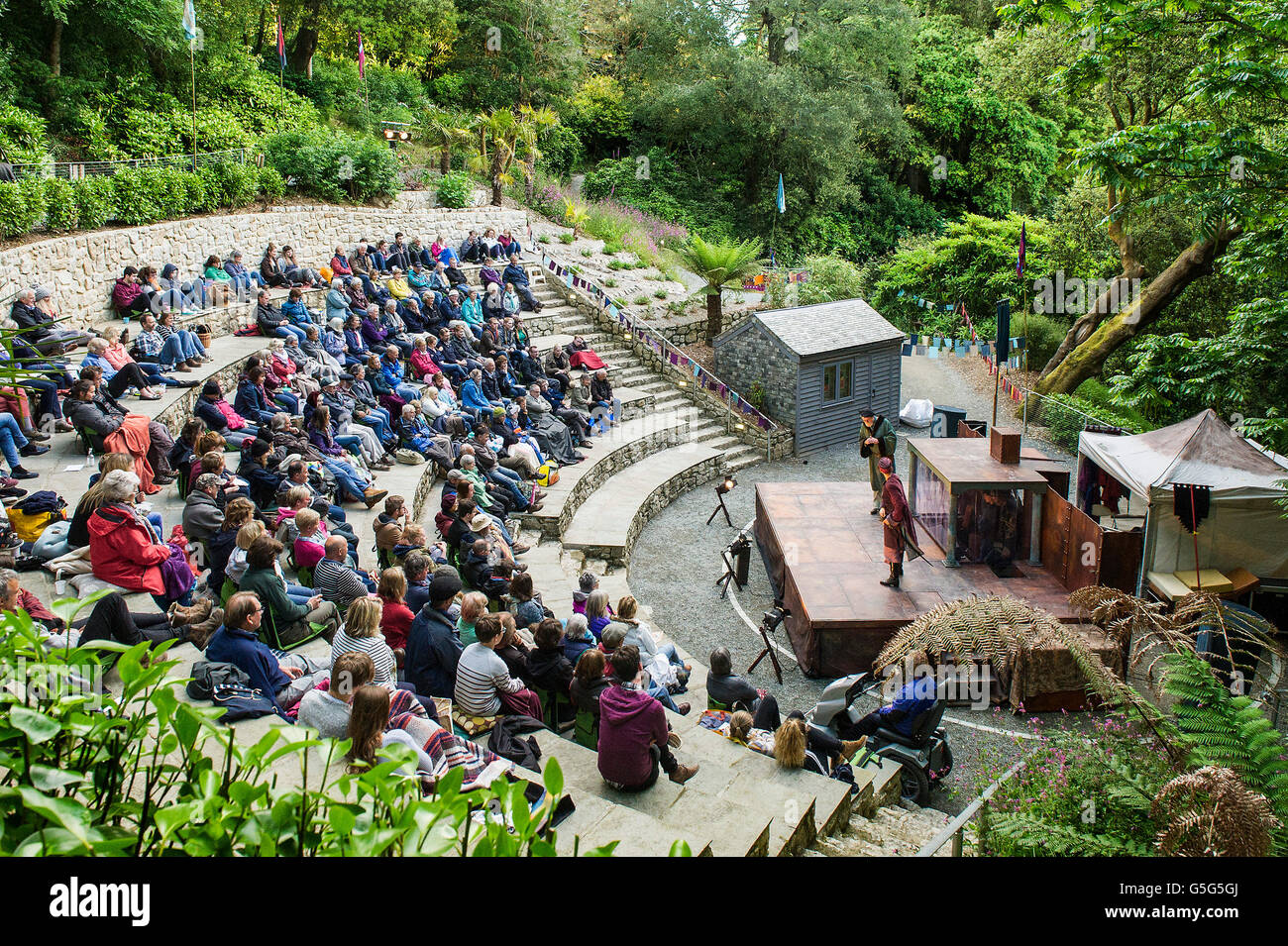 The audience at the start of Miracle Theatre's Performance of Life's a ...