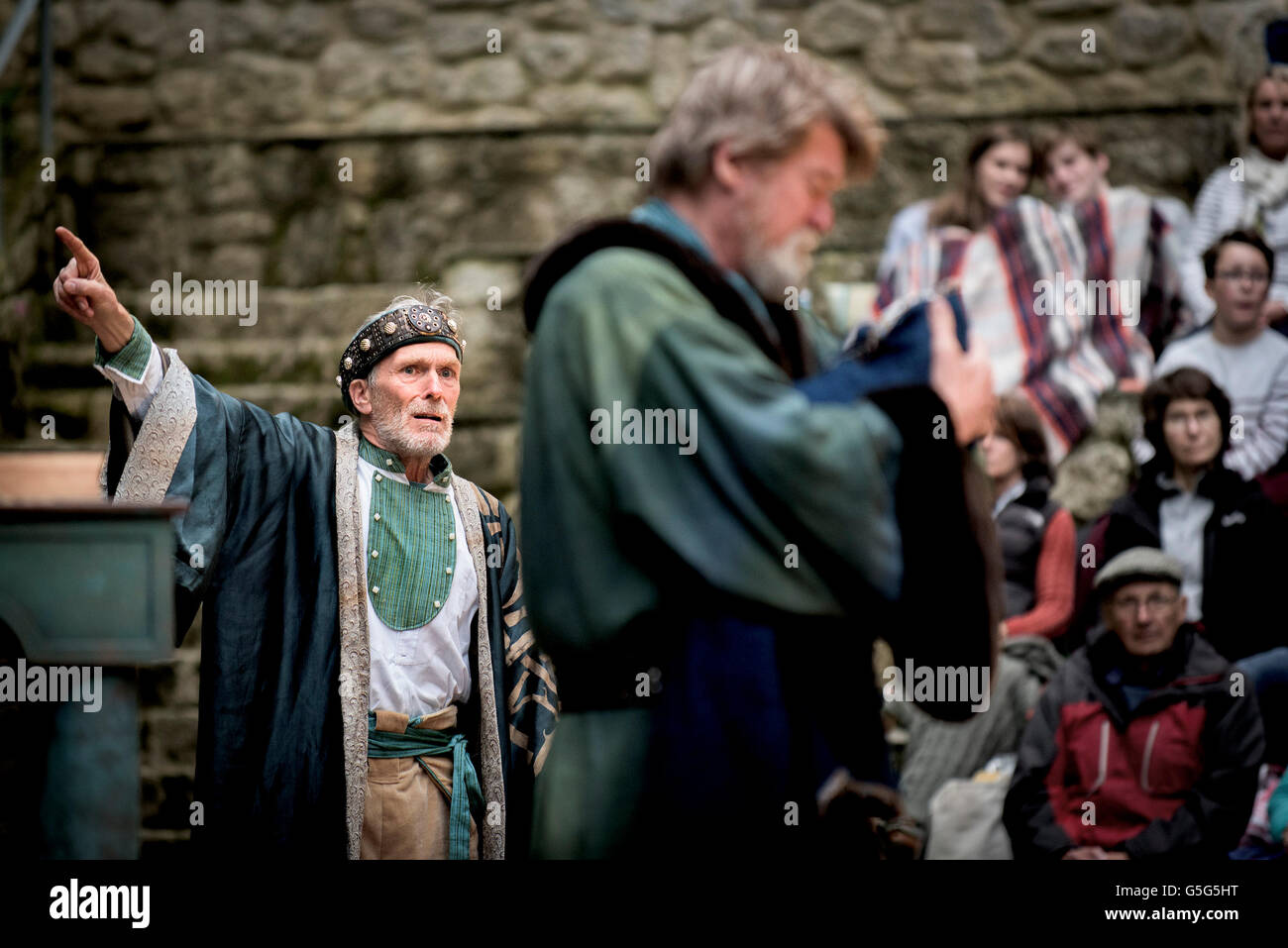 Miracle Theatre performing at Trebah Garden Amphitheatre in Cornwall ...