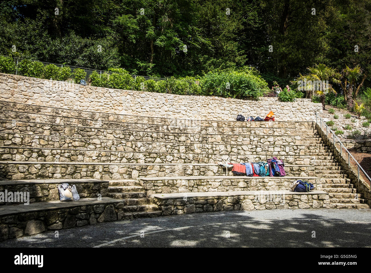 Trebah gardens amphitheatre hi-res stock photography and images - Alamy