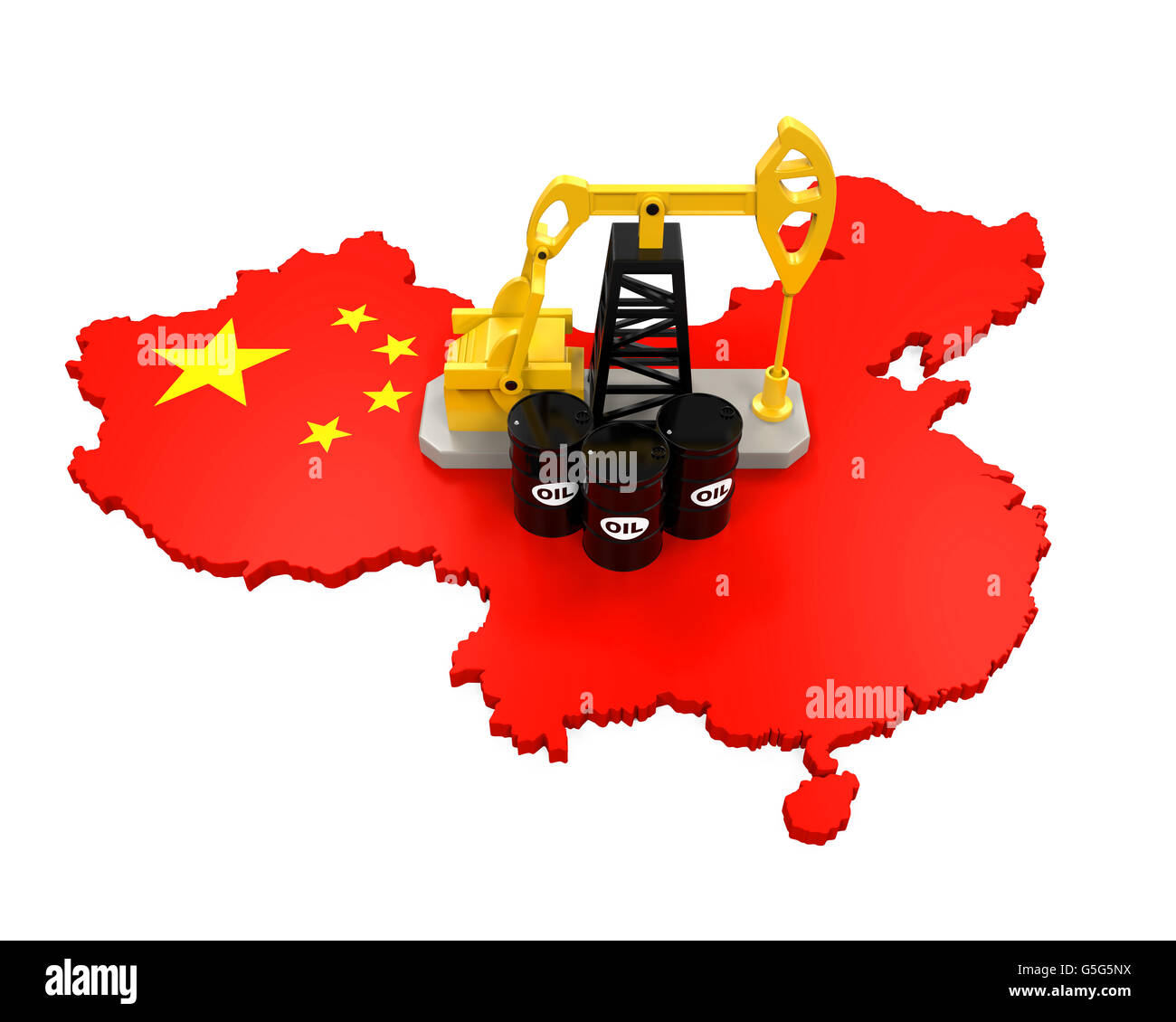 Oil barrel map hi-res stock photography and images - Alamy