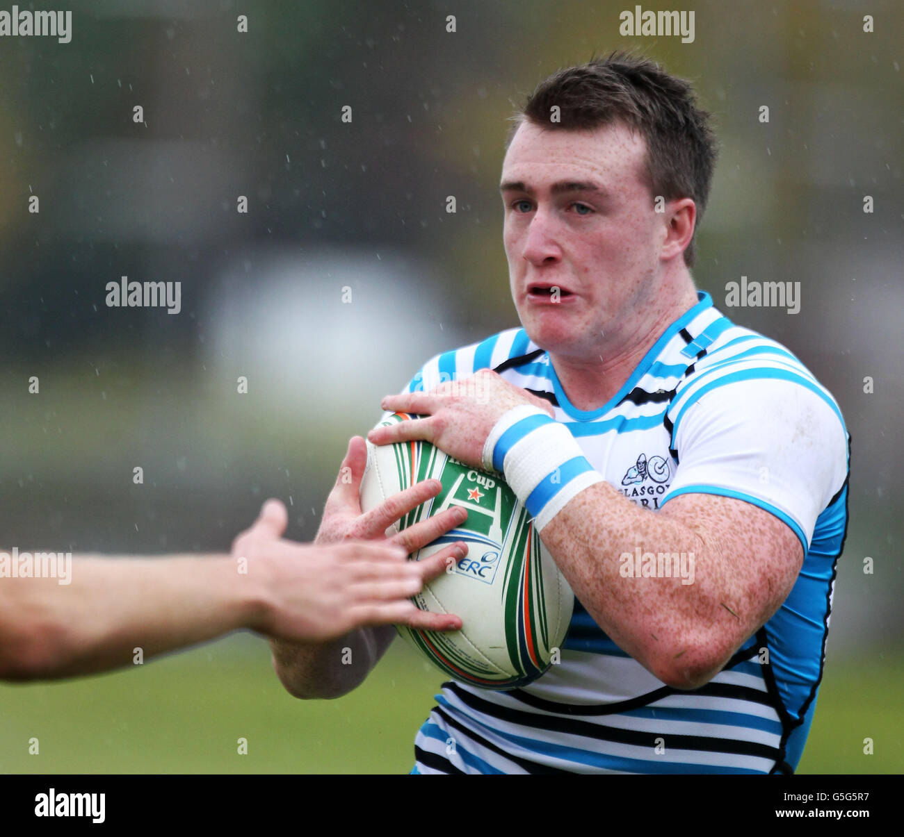 Glasgow warriors stuart hogg team announcement scotstoun stadium hi-res ...