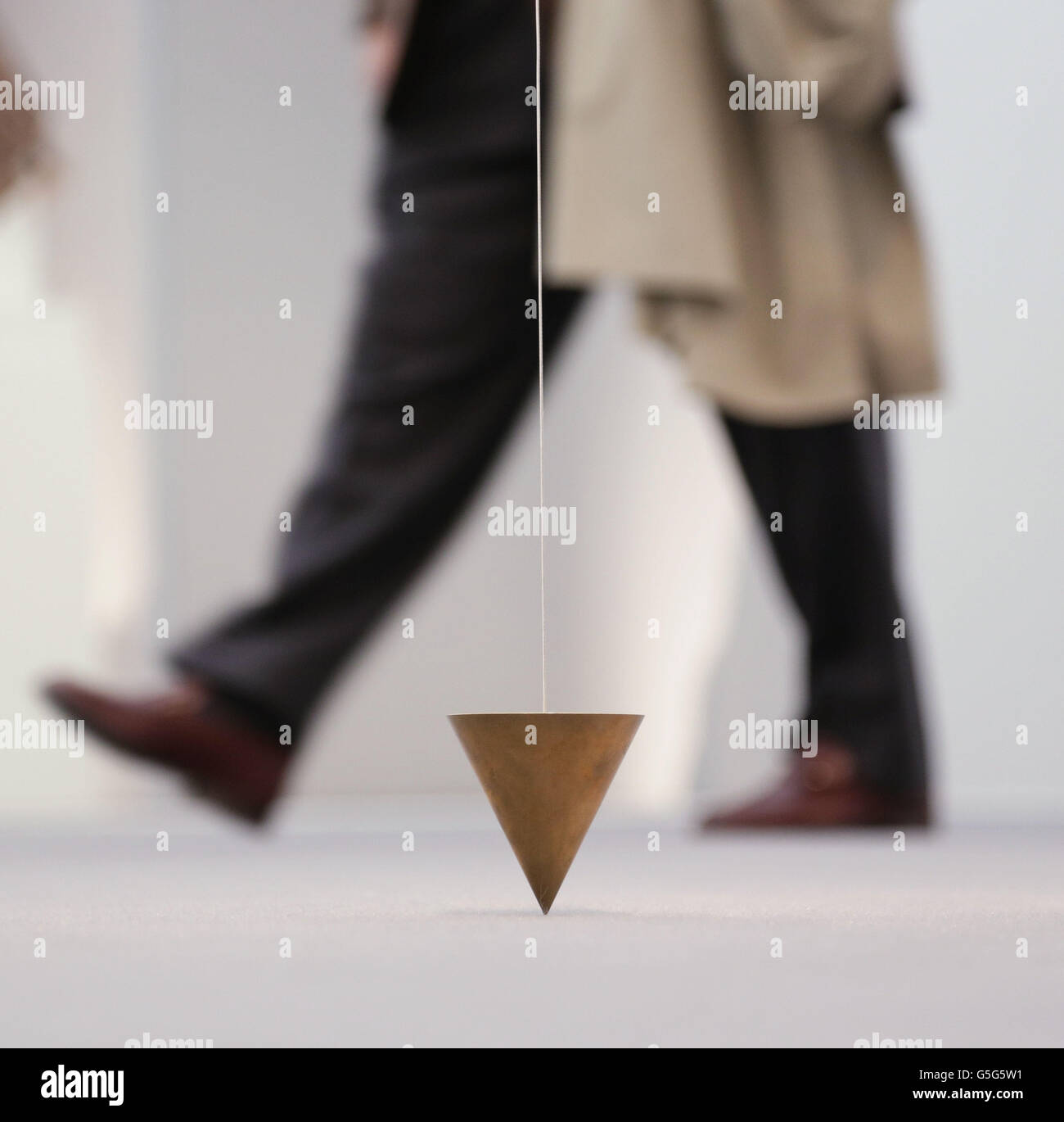 An installation by susumu koshimizu perpendicular line 1 hi-res stock ...