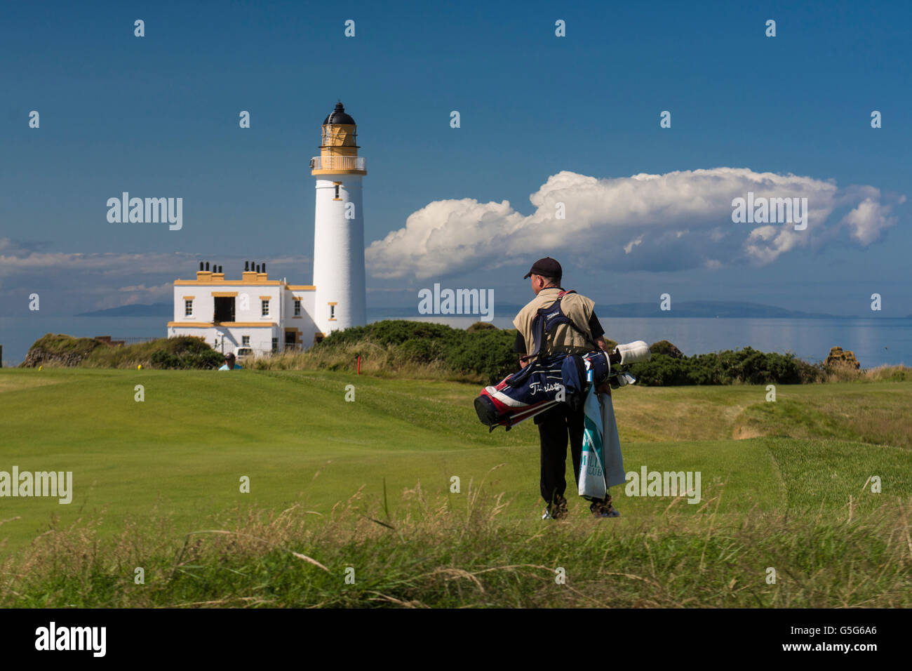 trump turnberry golf course south ayrshire Stock Photo - Alamy