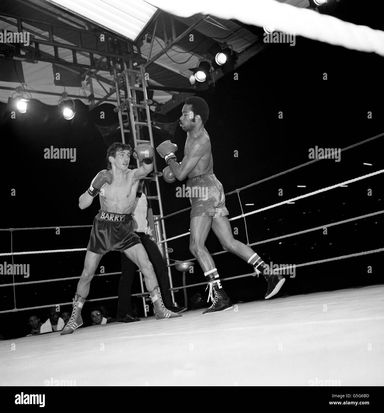 Boxer Barry McGuigan Stock Photo - Alamy