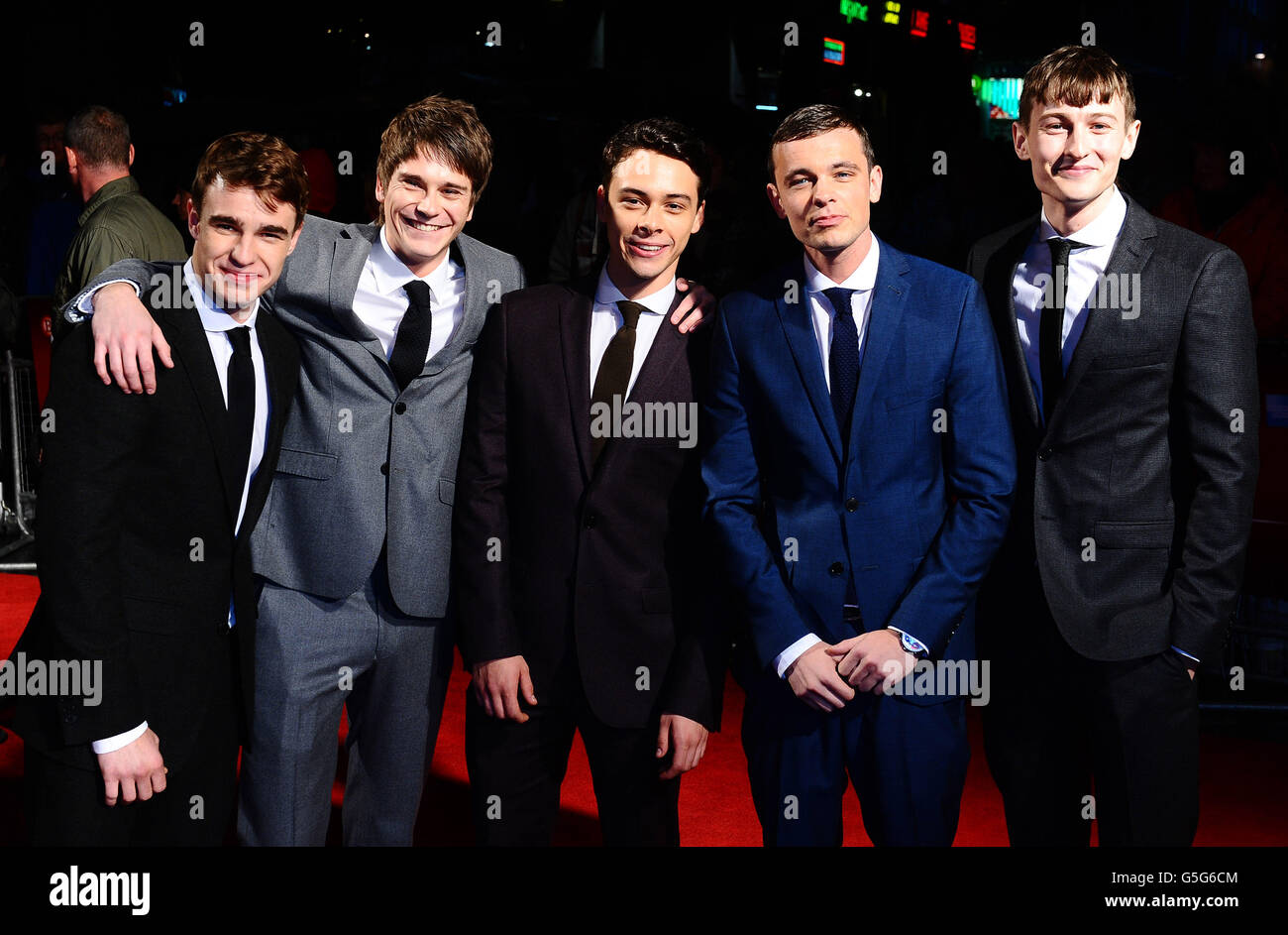 Adam Long, Nico Mirallegro, Oliver Heald, Jordan Murphy and Elliott ...