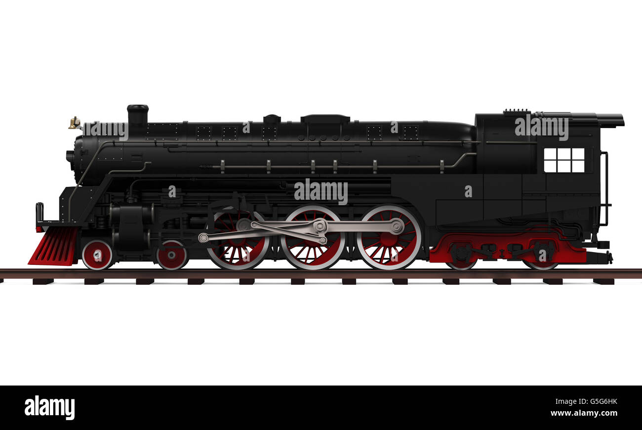 Steam Locomotive Train Stock Photo - Alamy