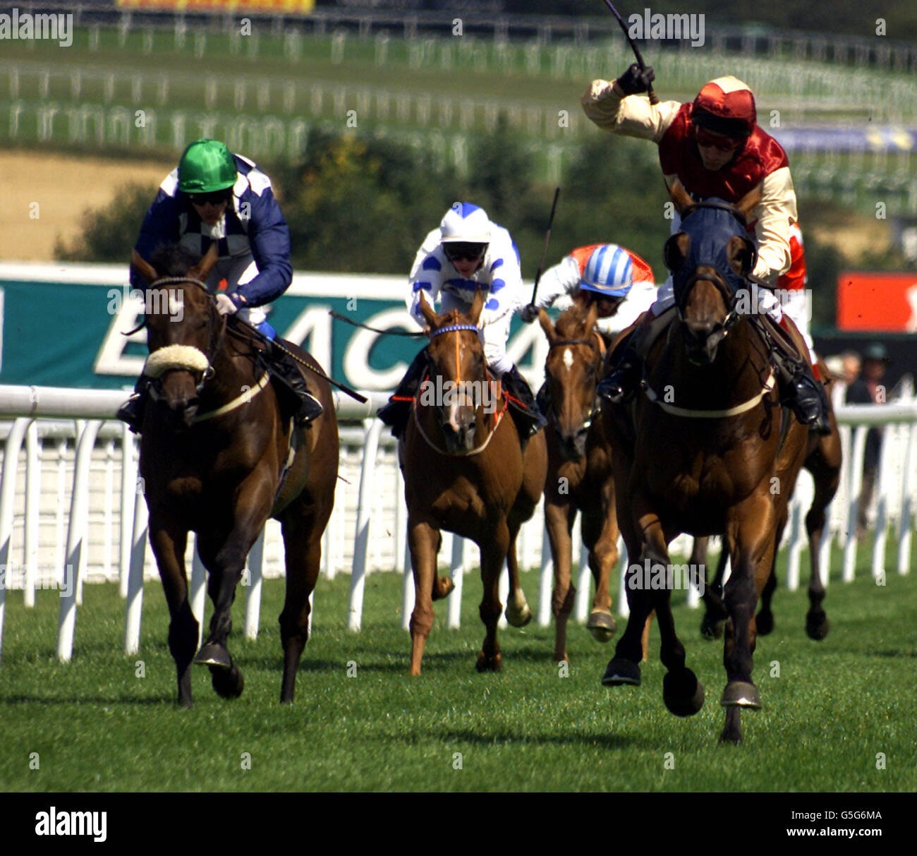 Racing Hugs Dancer and Dean McKeown Stock Photo - Alamy