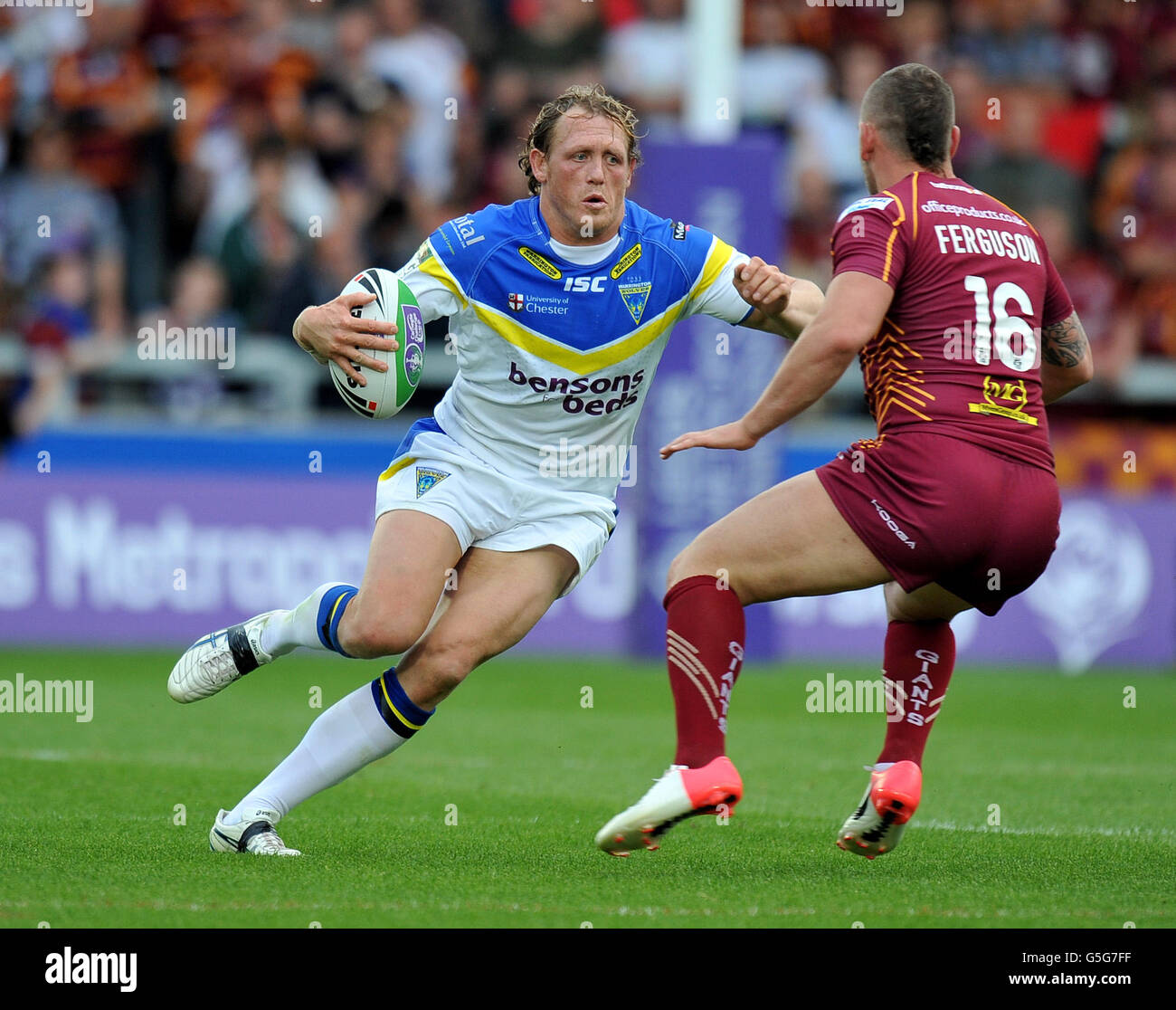 Rugby League - Stobart Super League - Warrington Wolves v Huddersfield ...