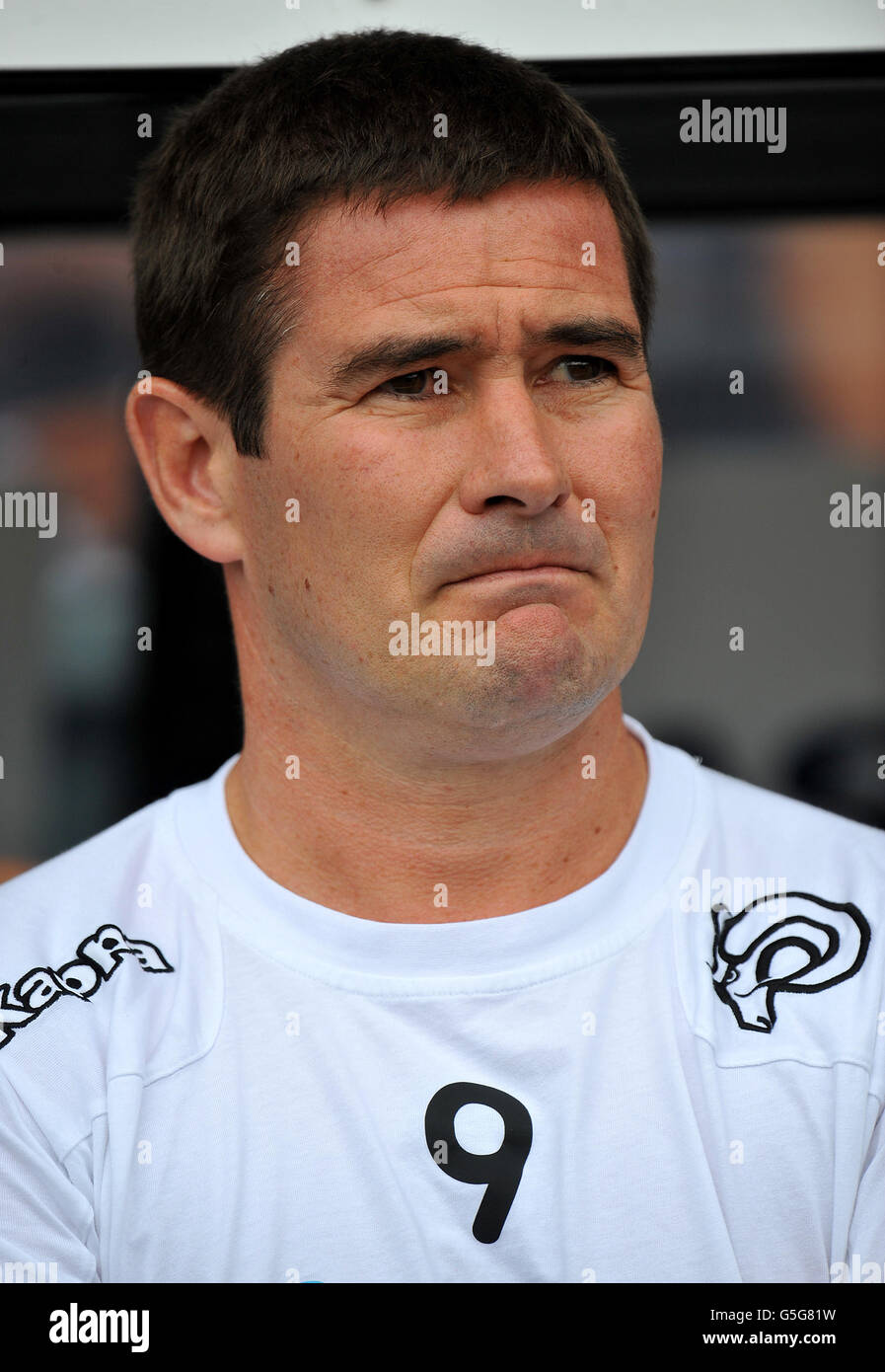 Derby countys manager brian clough hi-res stock photography and images ...