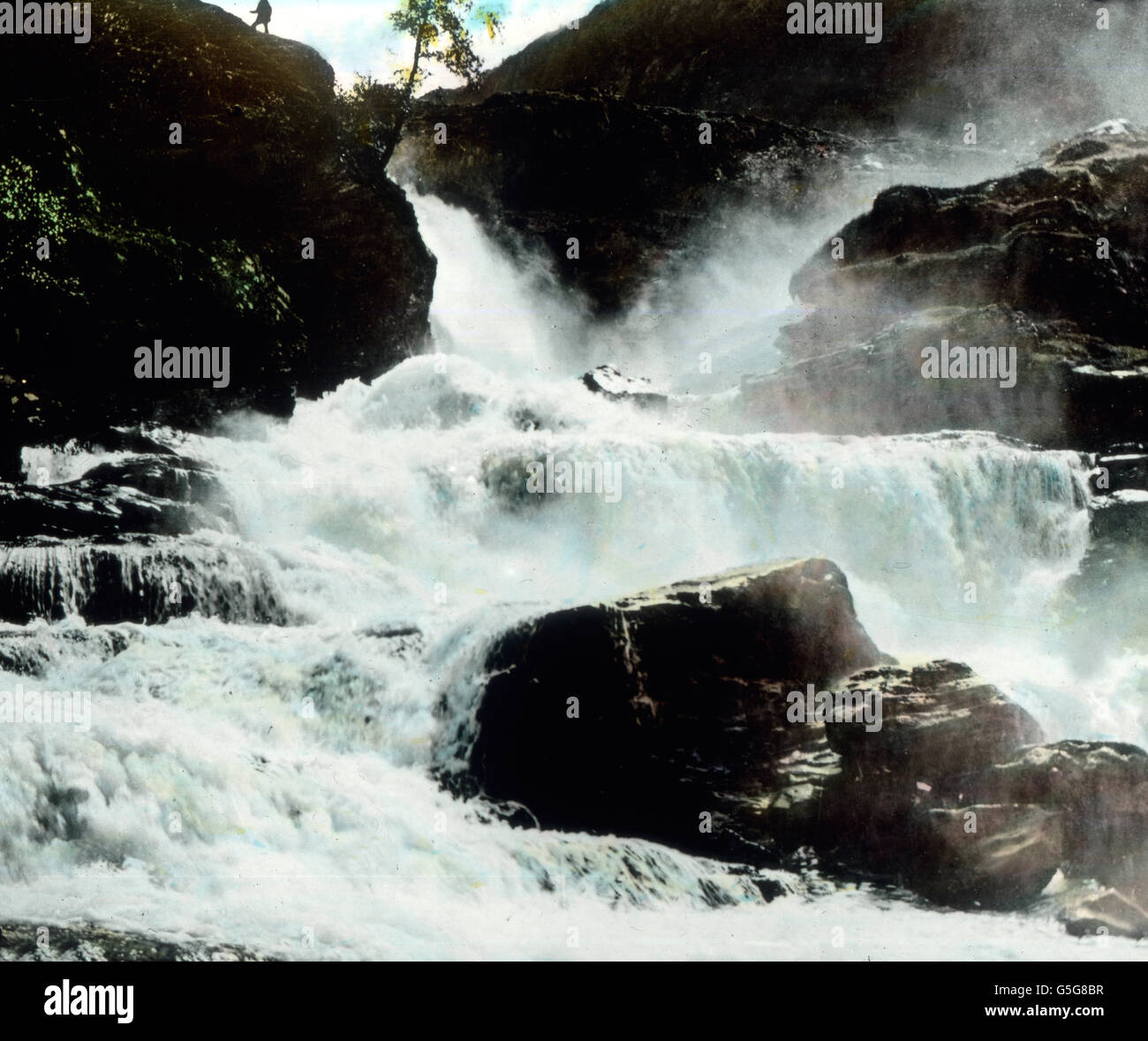 Wasserfall bei Merok. Cascades near Merok. nature, landscape, waterfall ...