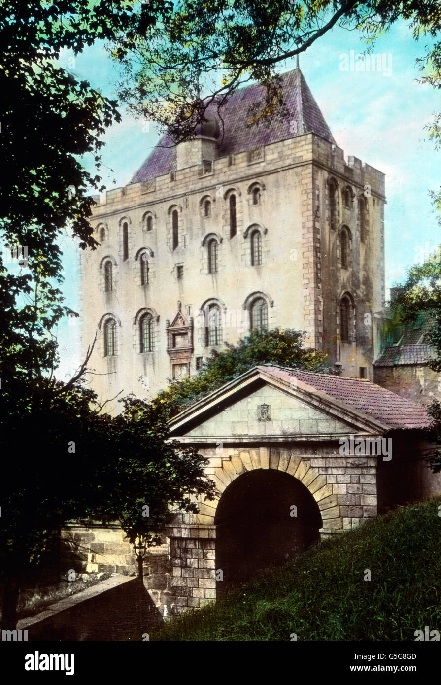 Castle bergen architecture hi-res stock photography and images - Alamy