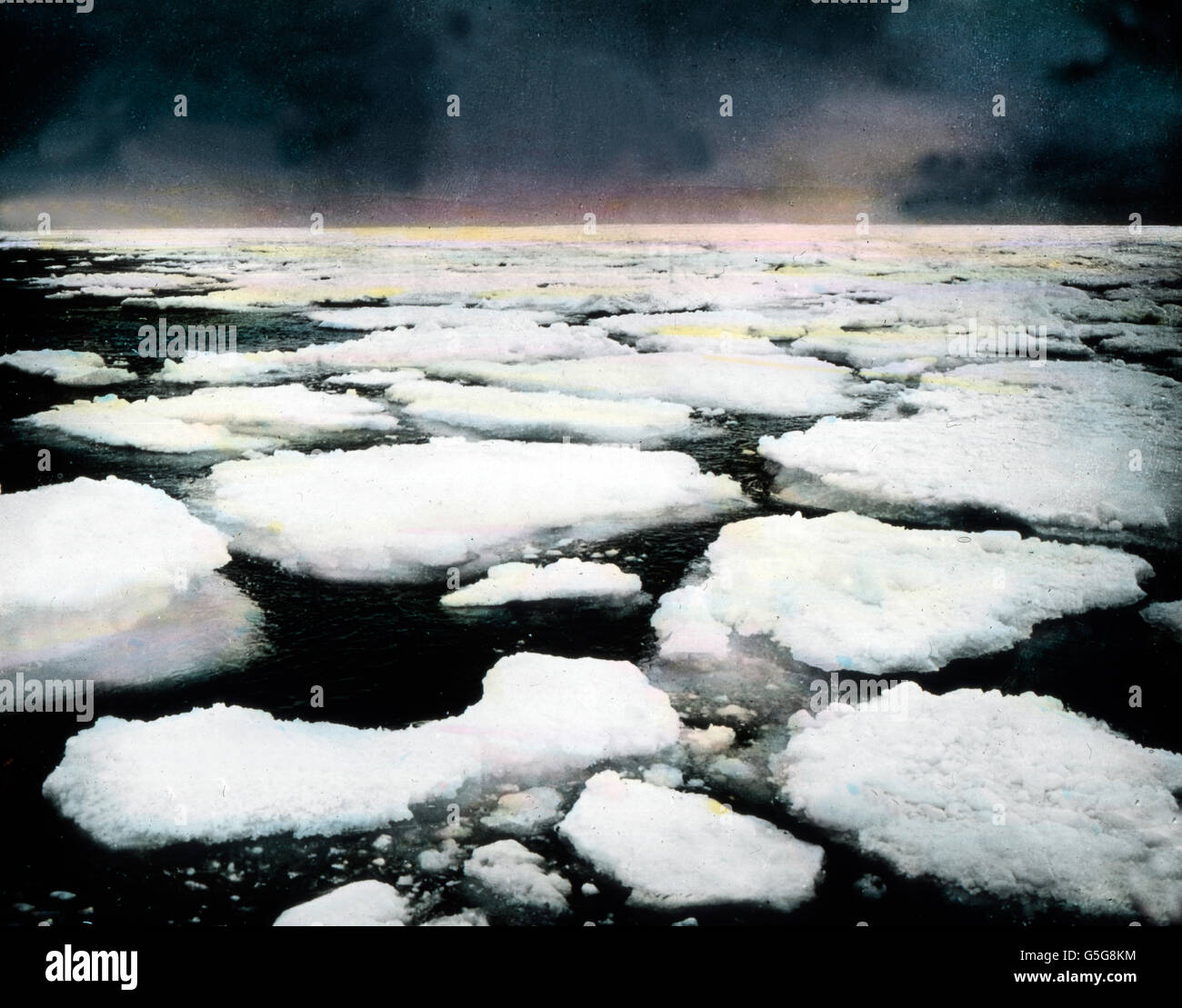 Packeis. Drift ice. pack, drift, pash, ice, nature, frozen, water, sea ...