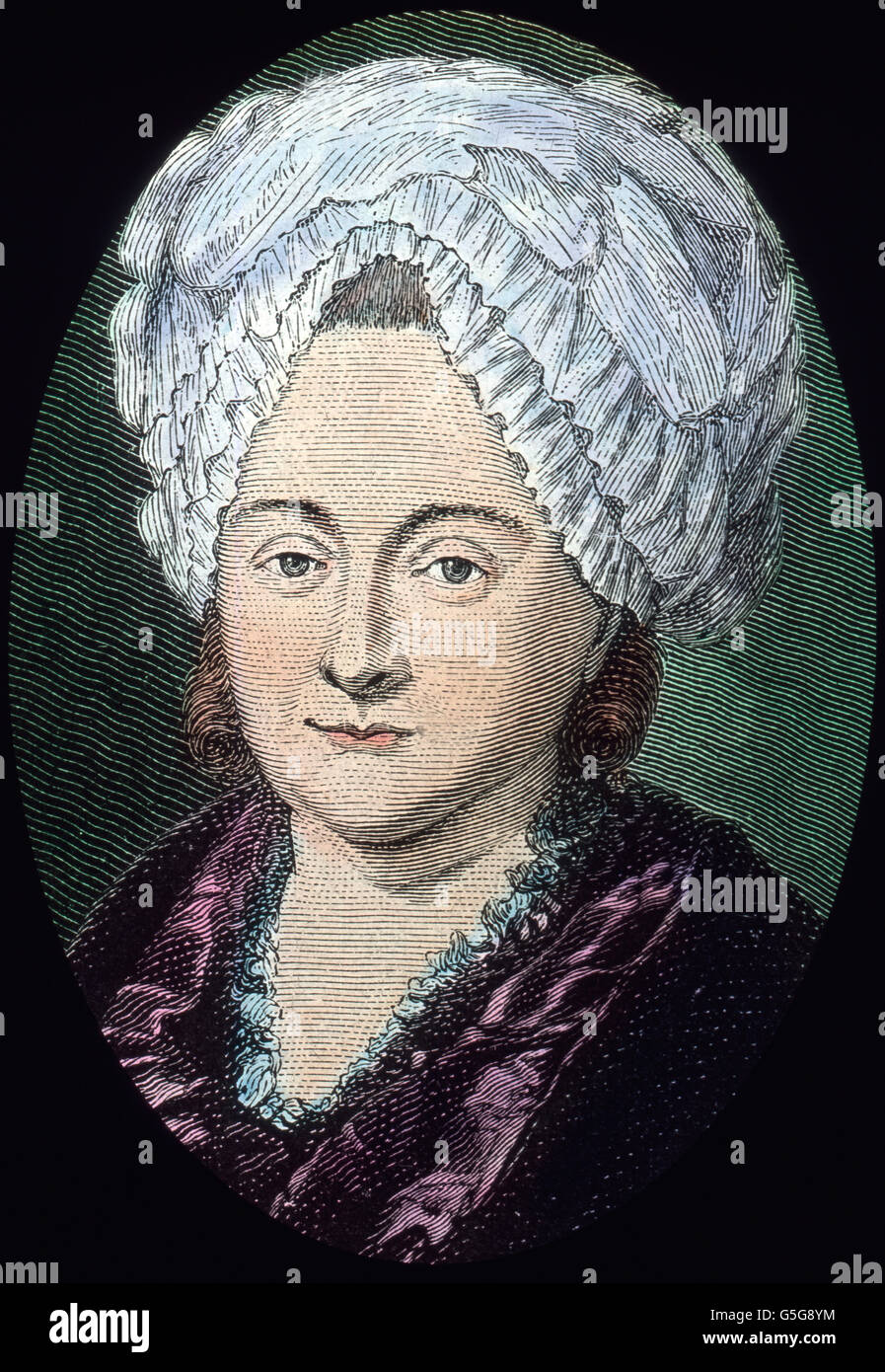 Goethes Mutter, Catharina Elisabeth geb. Textor (1731 - 1808). Goethe's ...