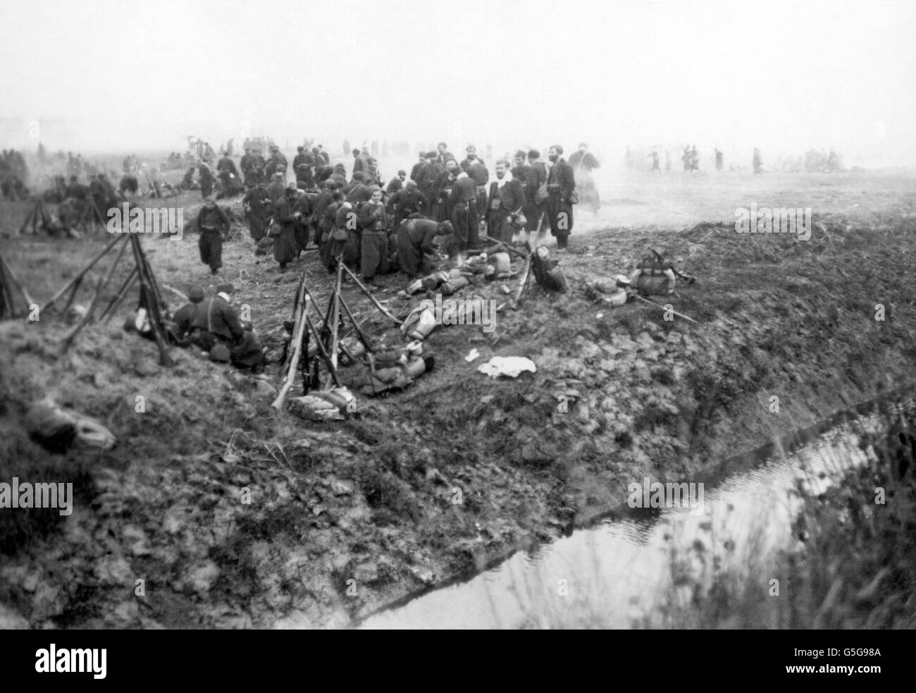 World War One - Army Camp - Ypres Stock Photo - Alamy