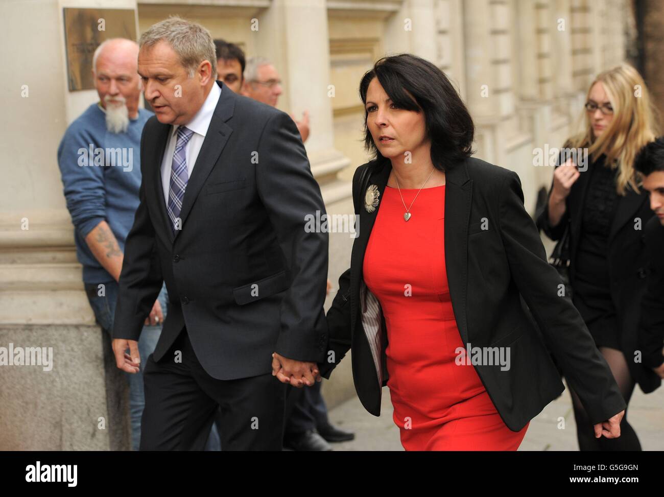 Christopher Halliwell court case Stock Photo - Alamy