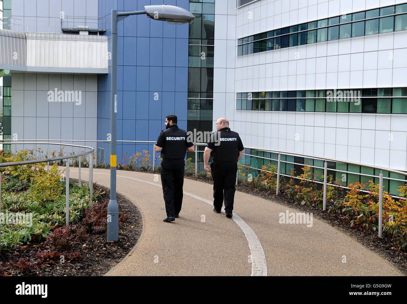 Security patrol queen elizabeth hospital hi-res stock photography and ...