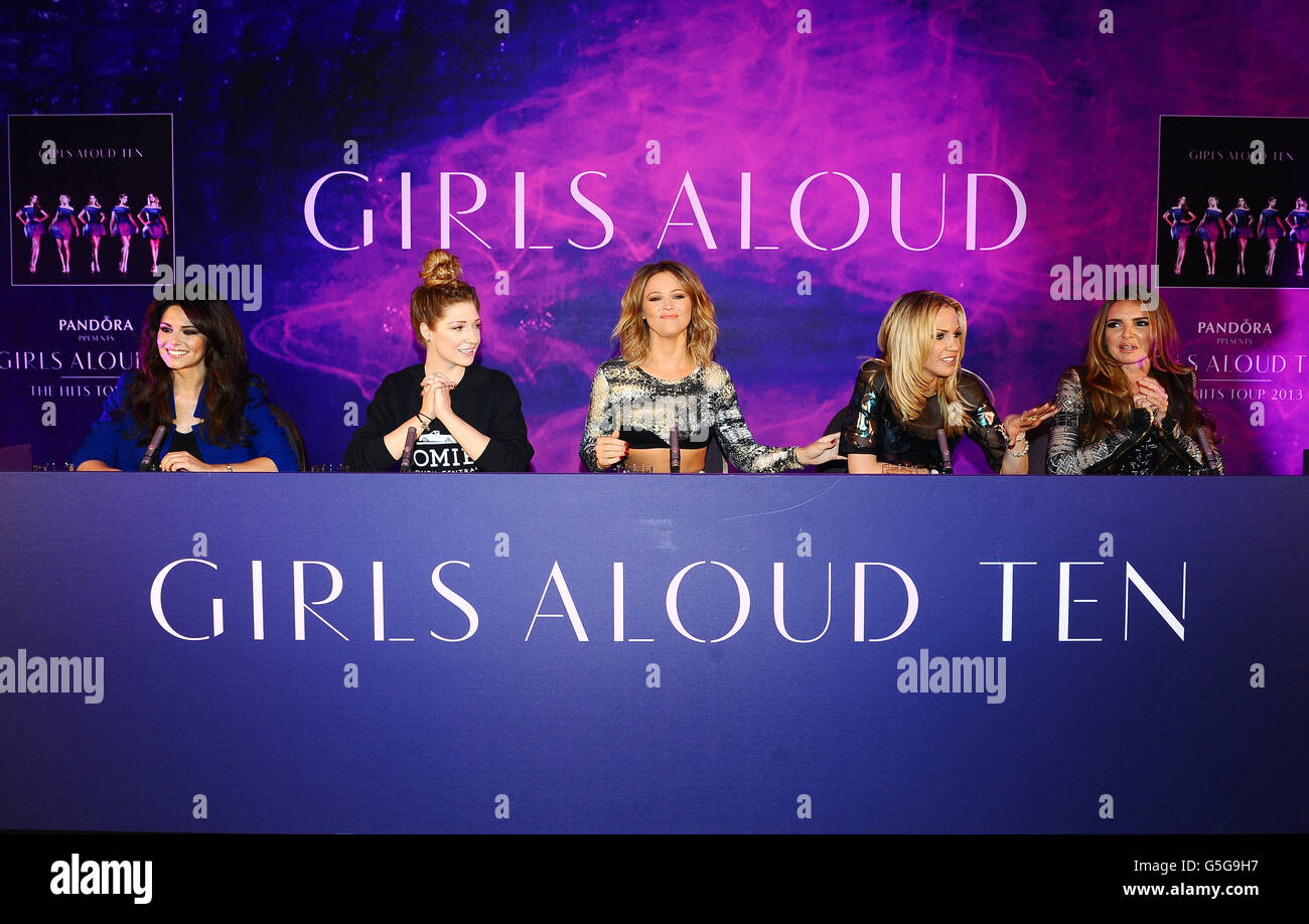 Girls aloud left right kimberley walsh hi-res stock photography and ...