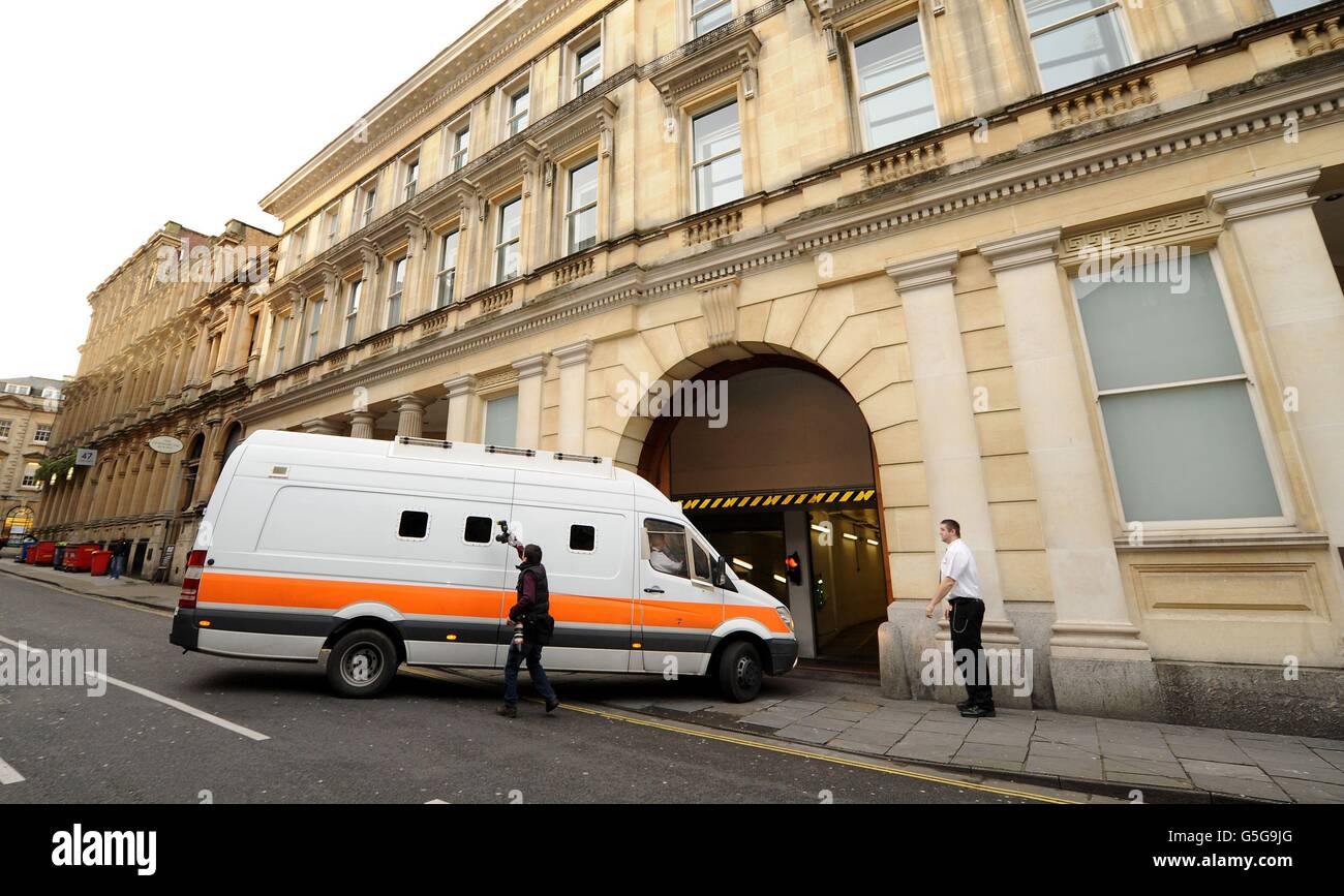 High security van hi-res stock photography and images - Alamy