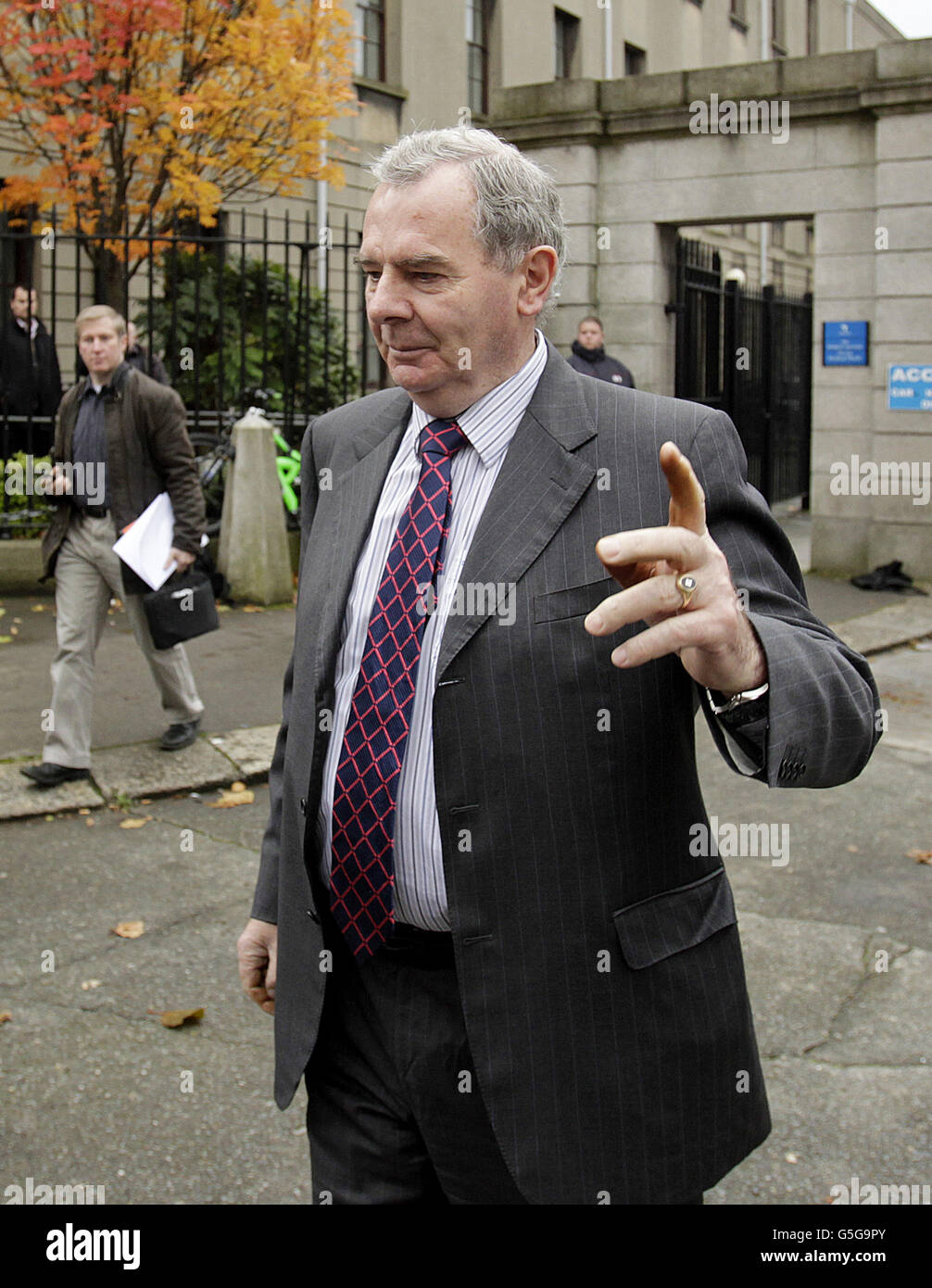 Sean Quinn court case. Sean Quinn at the High Court in Dublin this ...