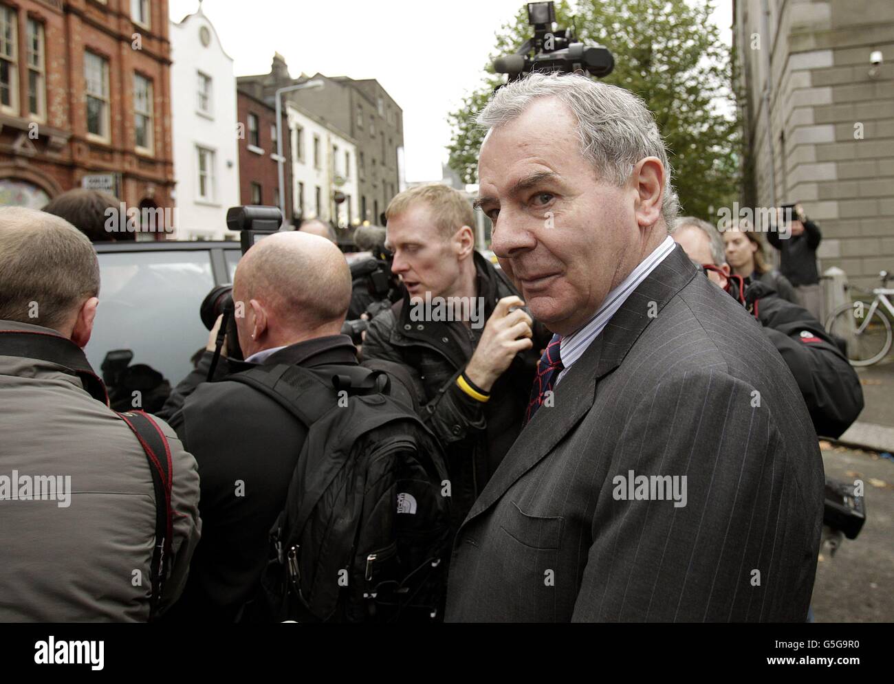 Sean Quinn court case. Sean Quinn at the High Court in Dublin this ...