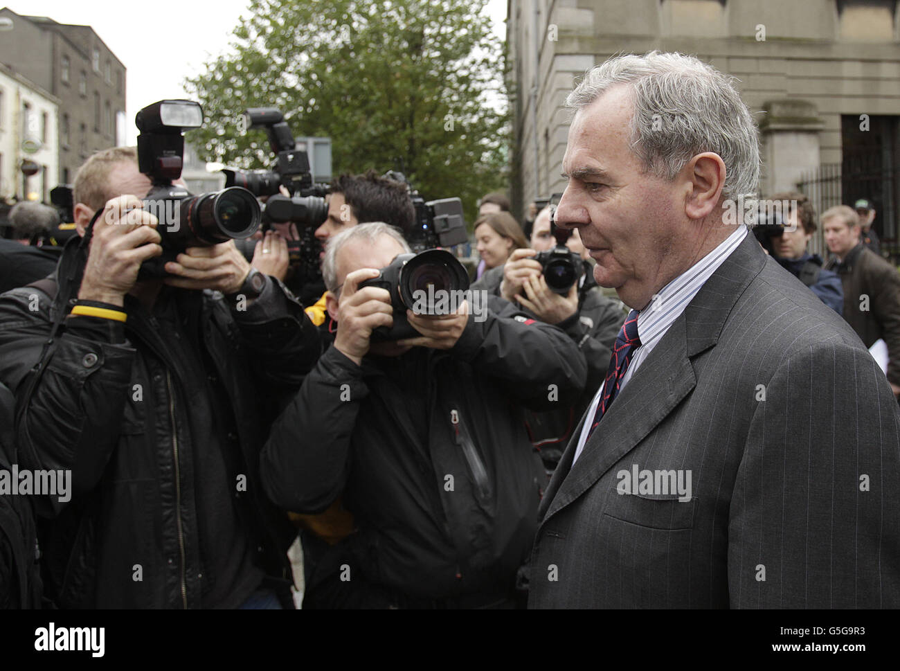 Sean Quinn court case. Sean Quinn at the High Court in Dublin this ...