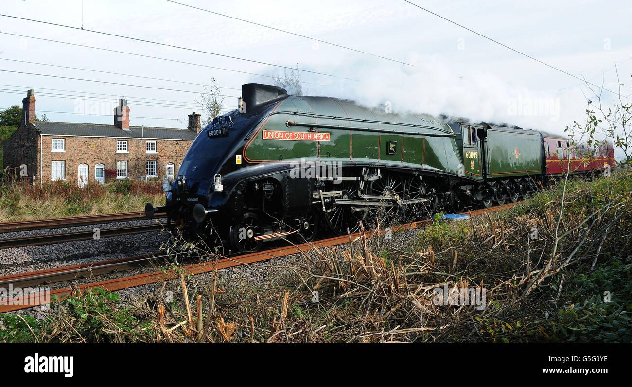 A4 Locomotive Union Of South Africa High Resolution Stock Photography ...