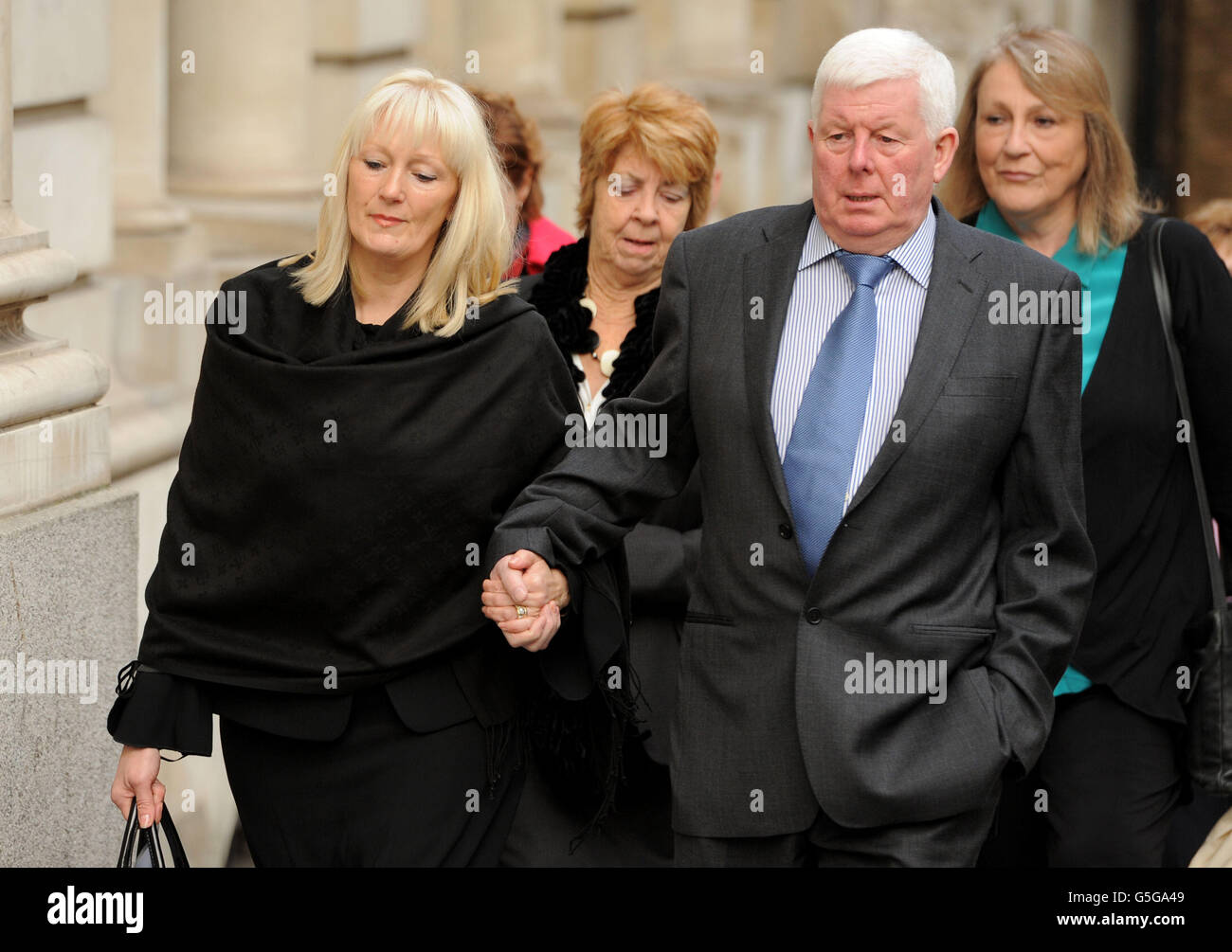 Karen Edwards (left) and Charlie Edwards, mother and step-father of ...