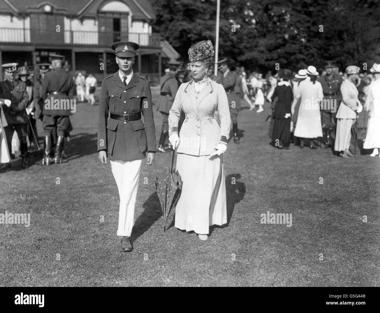 World War One - British Royalty - Sandhurst Stock Photo - Alamy