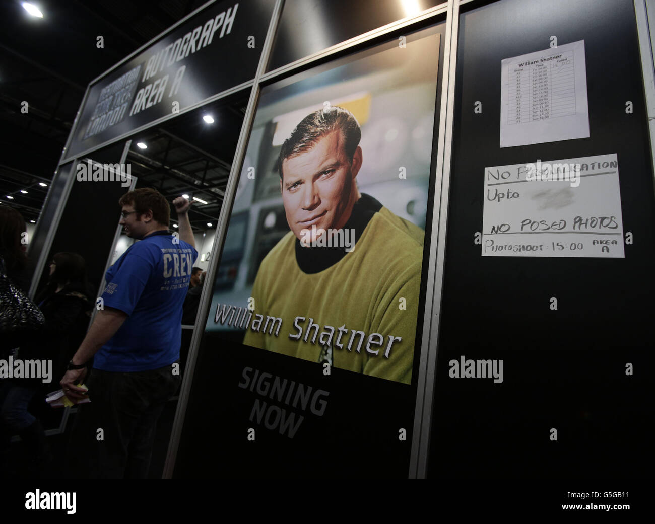 Destination Star Trek - London Stock Photo - Alamy