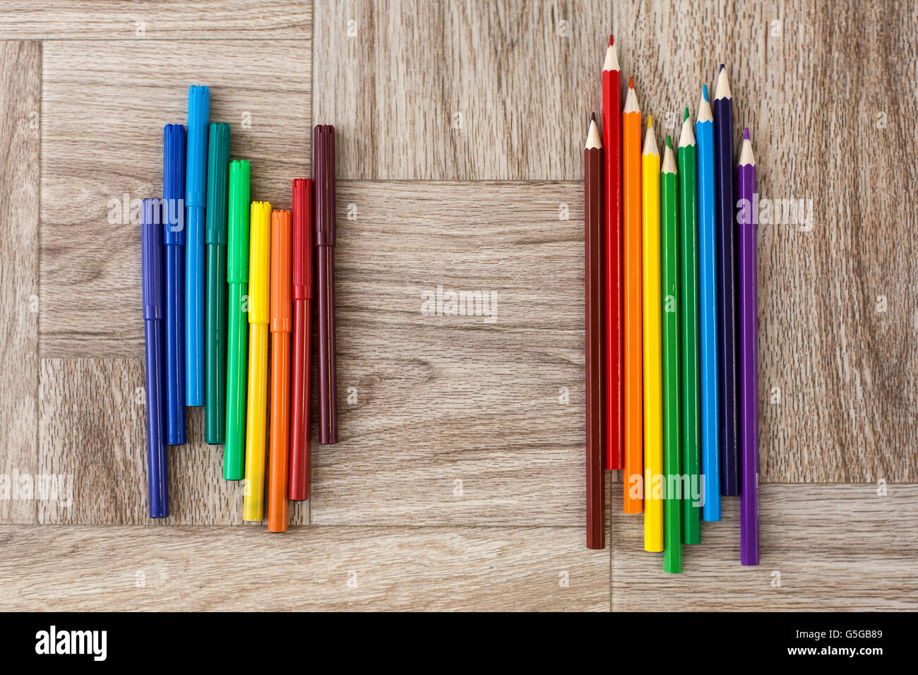 Multiple pencil hi-res stock photography and images - Alamy