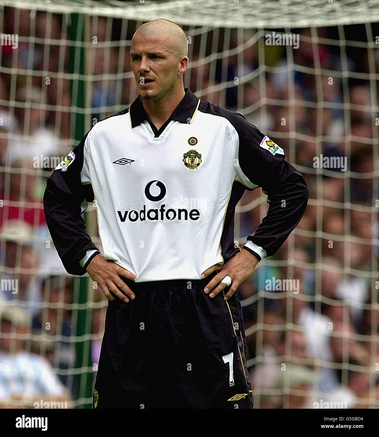 FOOTBALL MANCHESTER UNITED DAVID BECKHAM Stock Photo - Alamy