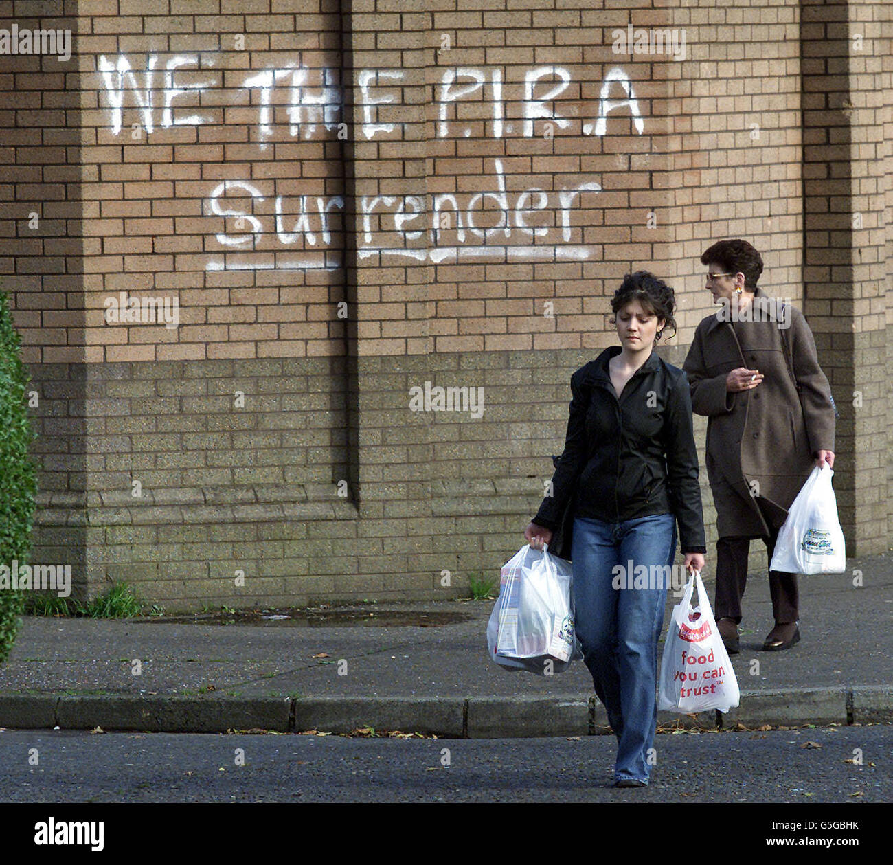 Ira graffiti hi-res stock photography and images - Alamy
