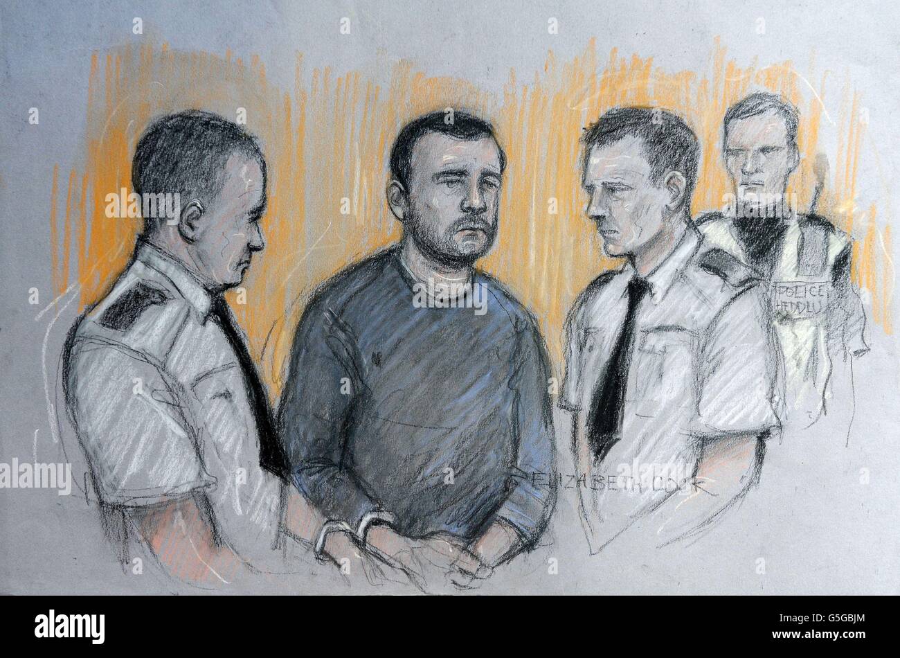 In the dock at cardiff magistrates court hi-res stock photography and ...