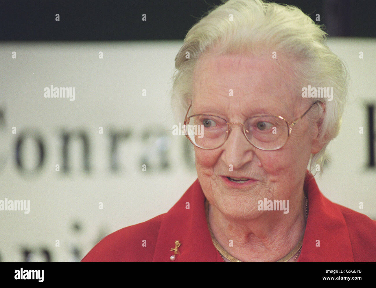 President founder of st christophers hospice hi-res stock photography ...