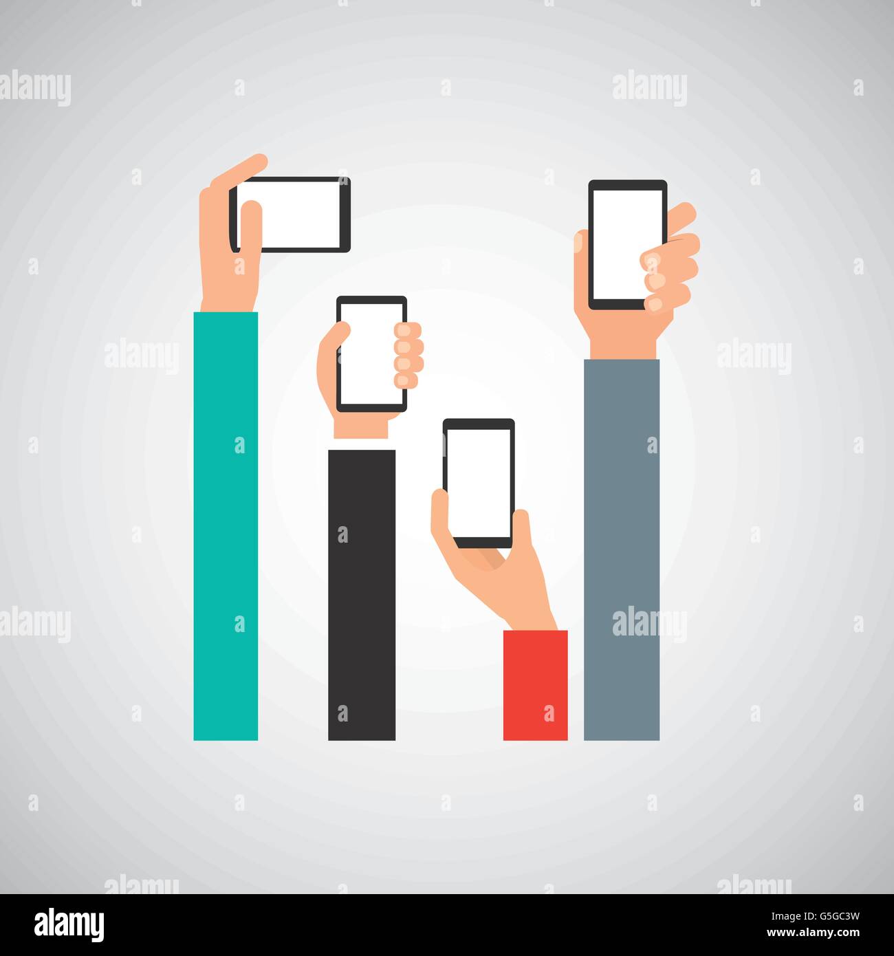 mobile technology design Stock Vector Image & Art - Alamy