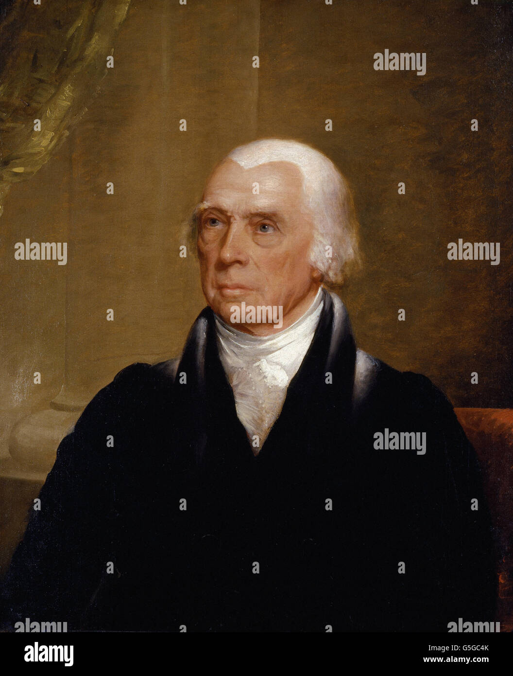 Chester Harding - James Madison Stock Photo - Alamy