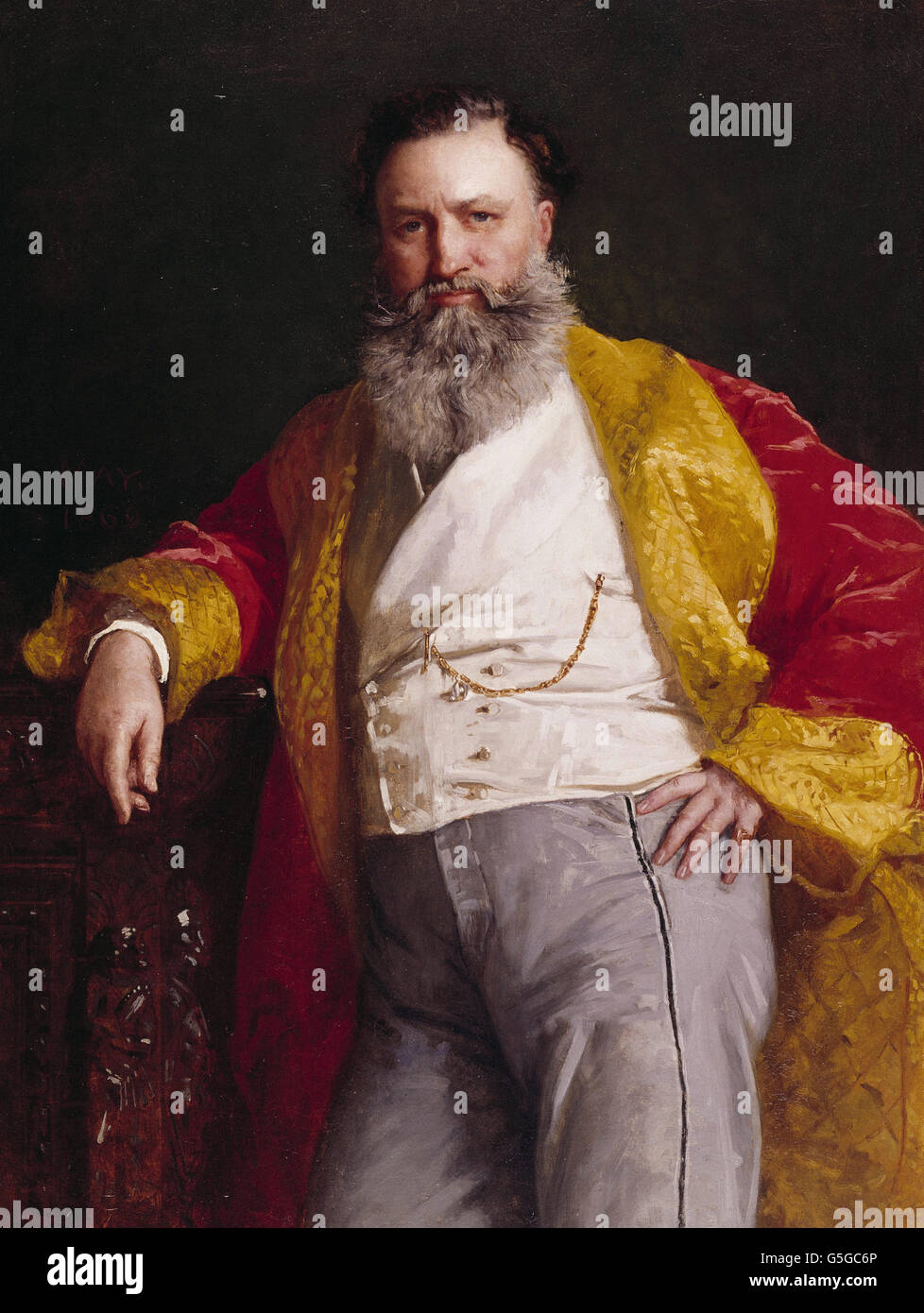 Edward Harrison May - Isaac Merrit Singer Stock Photo - Alamy