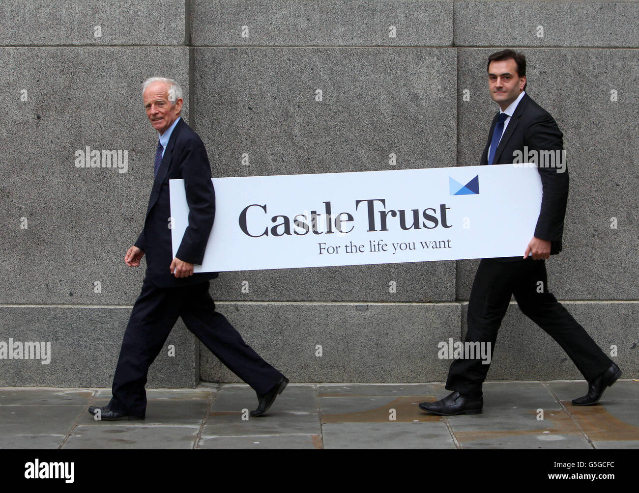Castle Trust launch Stock Photo - Alamy