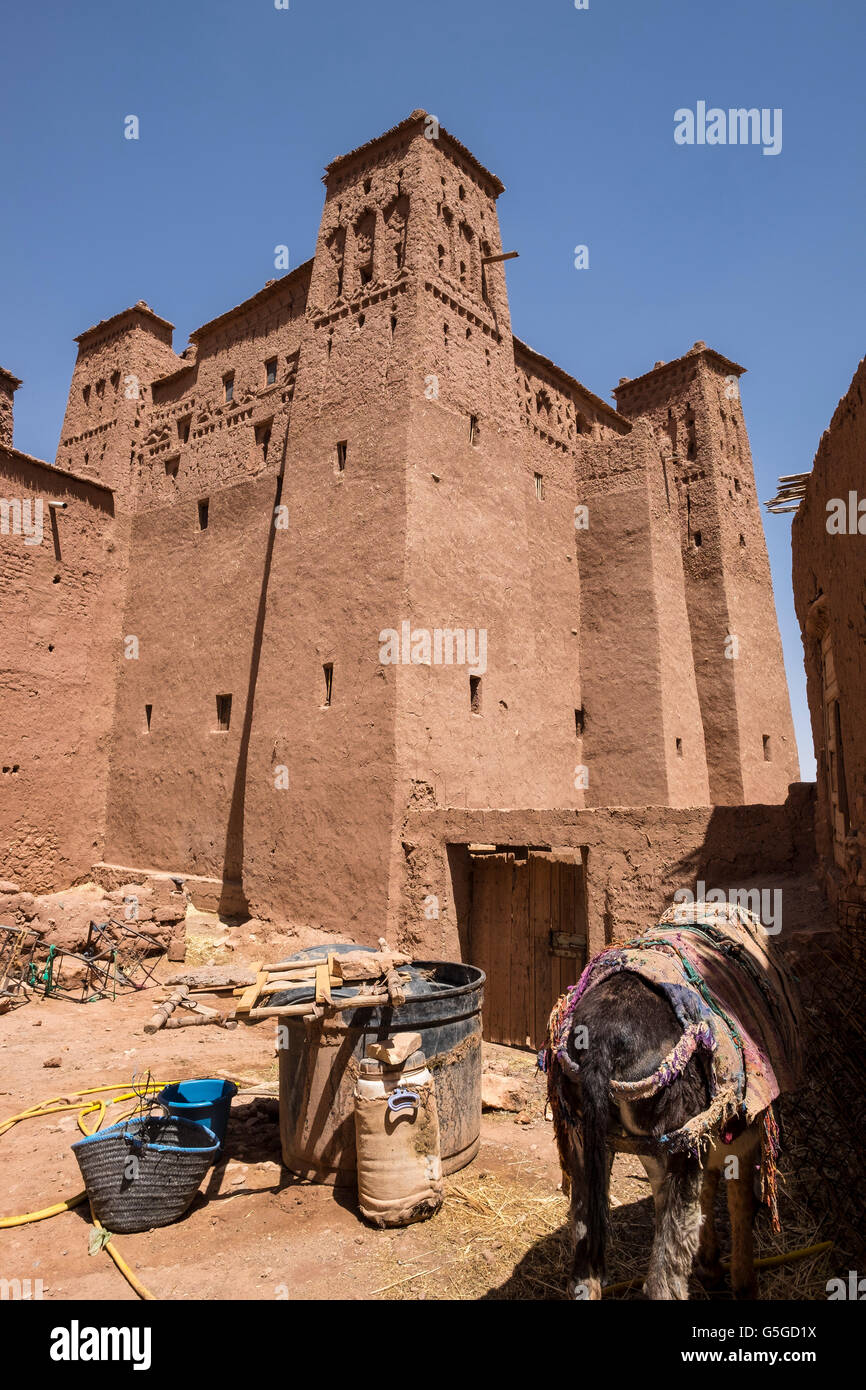 Morocco, Ksar Ait Ben Haddou Stock Photo - Alamy