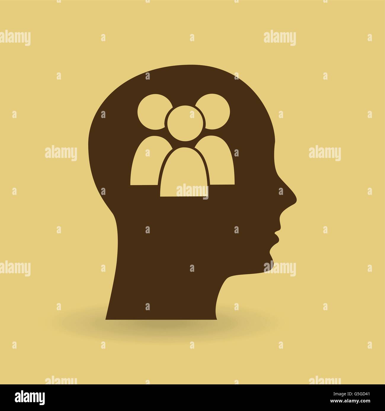 social profile design Stock Vector Image & Art - Alamy