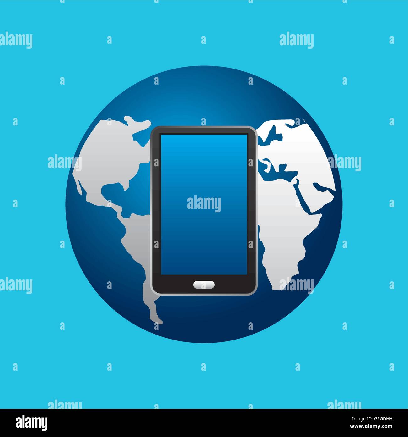 mobile technology design Stock Vector Image & Art - Alamy