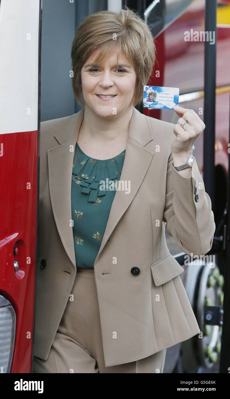 First bus scotland hi-res stock photography and images - Alamy