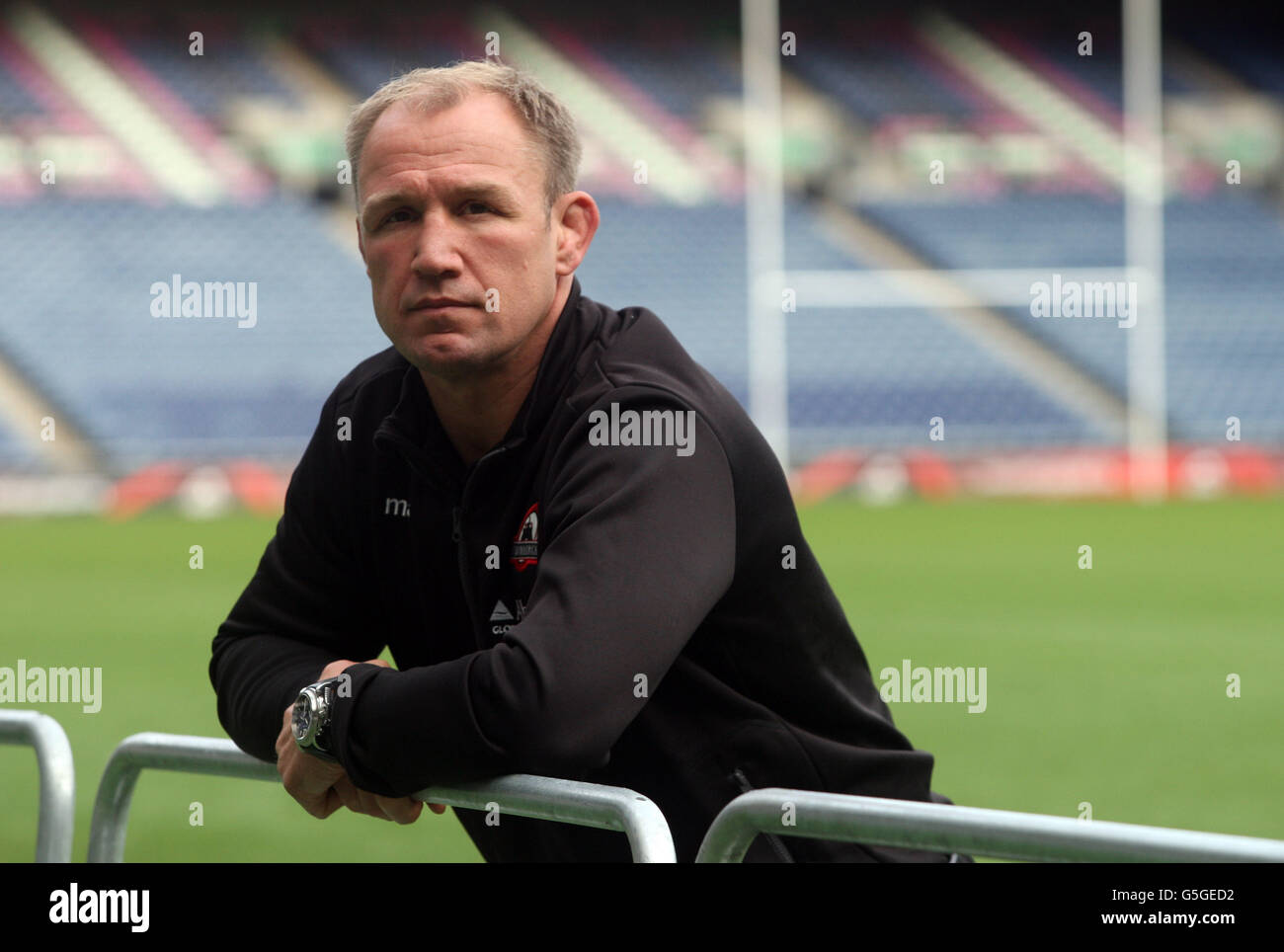 Rugby union edinburgh team announcement murrayfield stadium hi-res ...