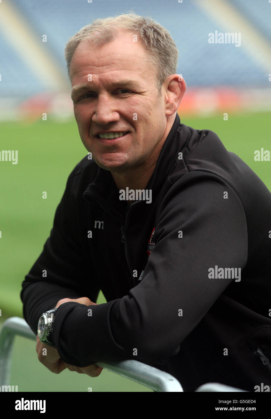 Rugby union edinburgh team announcement murrayfield stadium hi-res ...