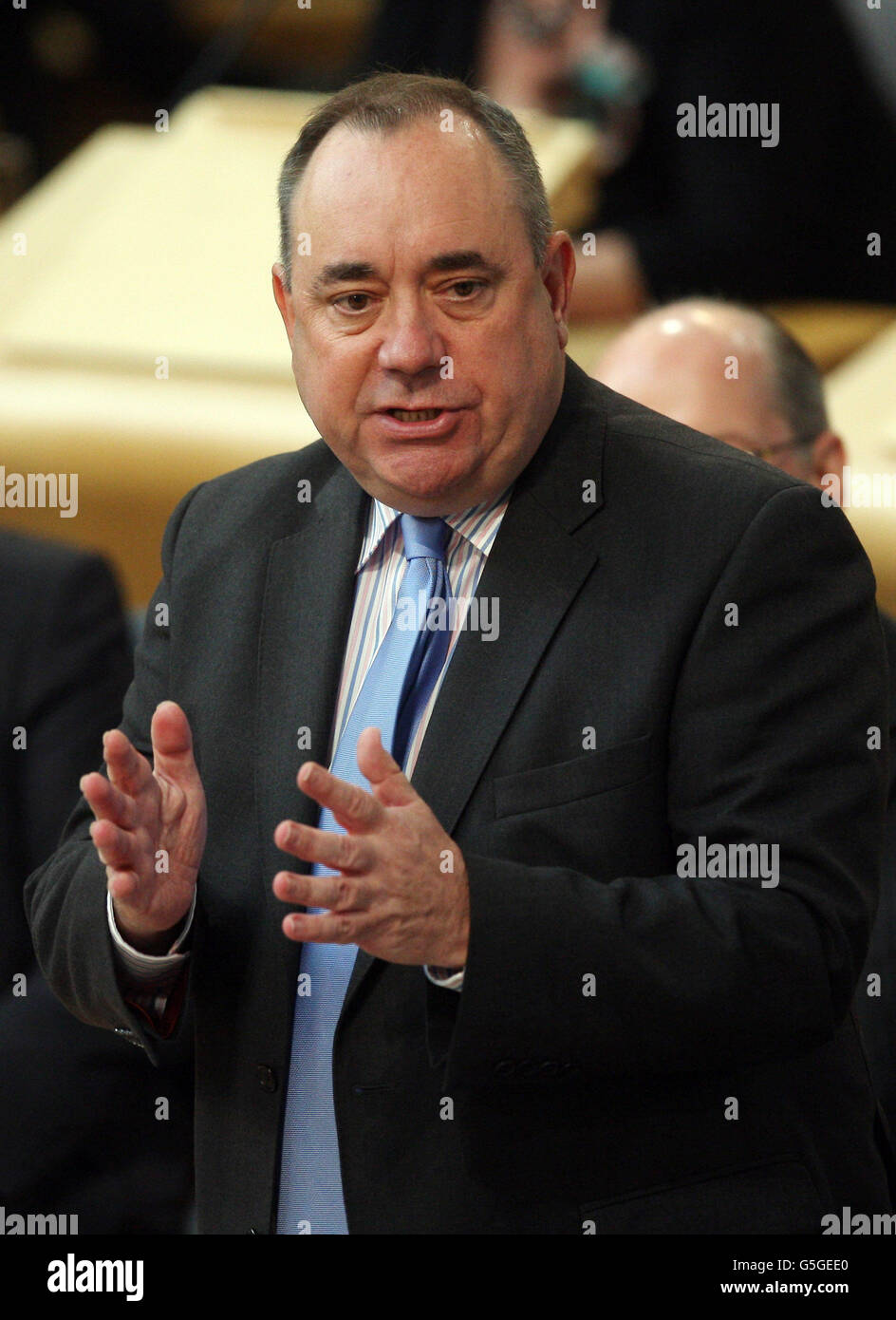 First Minister's Question Time Stock Photo - Alamy