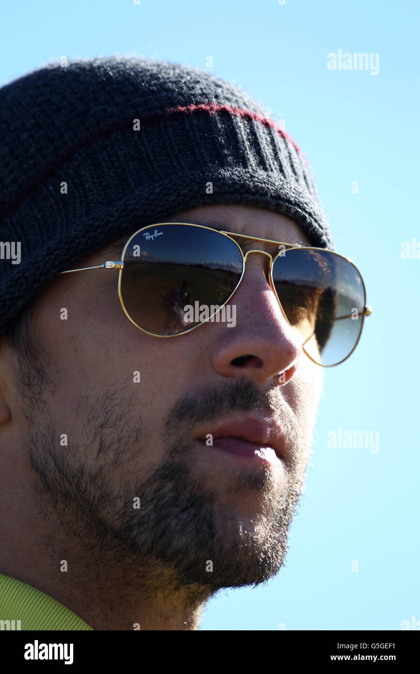 Michael Phelps during day one of the Alfred Dunhill Links Championship ...