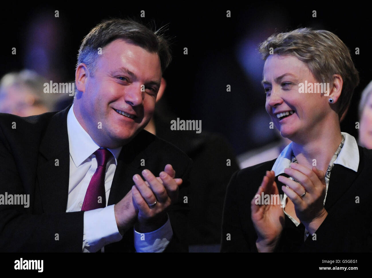 Ed balls and yvette cooper and home hi-res stock photography and images ...