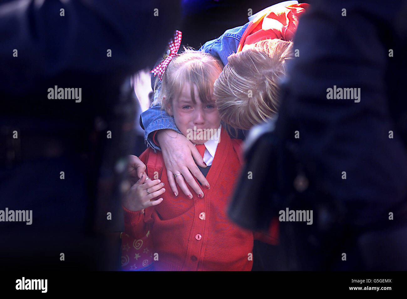 School Girls Arrive During Protests Stock Photo - Alamy